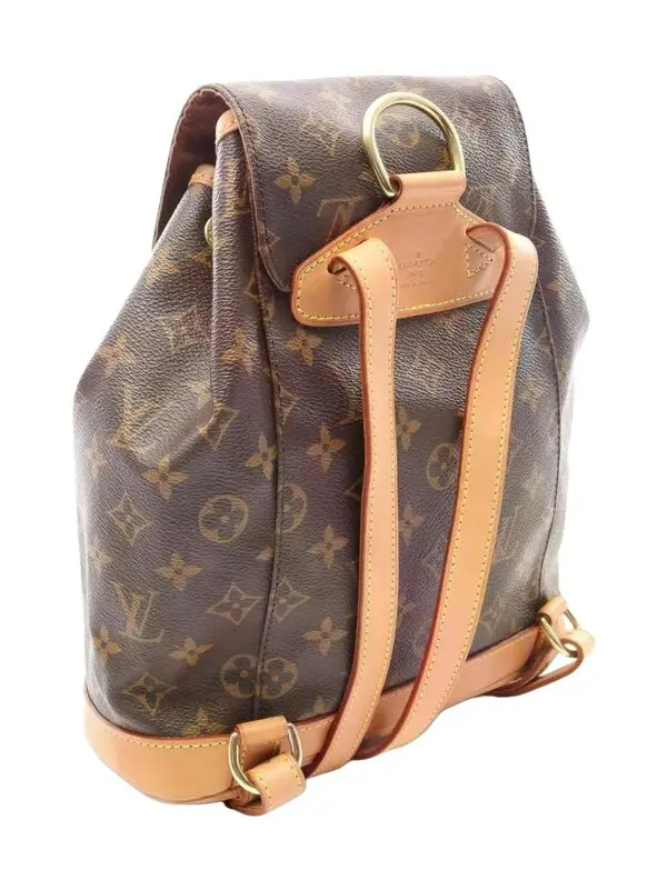 LOUIS VUITTON Monogram Montsouris Backpack - Brown