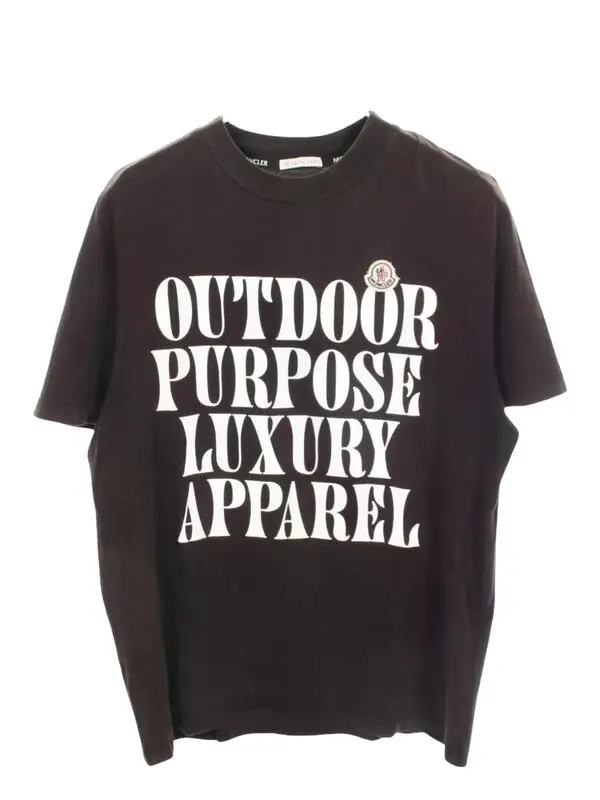 Moncler 2000s Logo-print T-shirt - Black
