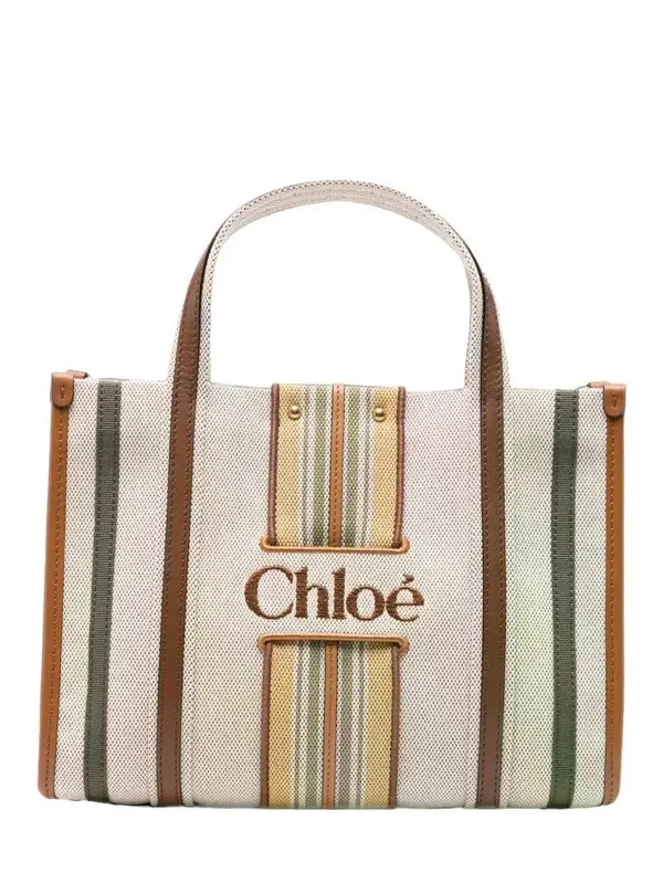 Chloé Small Woody Loop Tote Bag - Neutrals