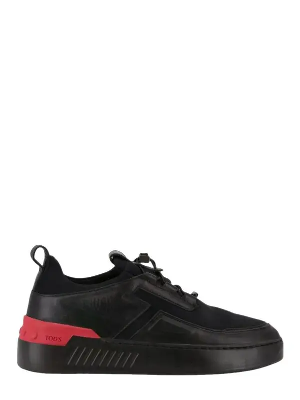 TOD'S No_code X Panelled Sneakers - Black