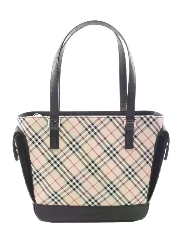 Burberry Nova Check Tote Bag - Neutrals