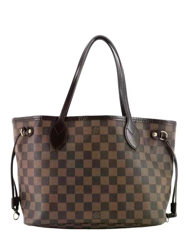 LOUIS VUITTON Damier Pm Tote Bag - Brown