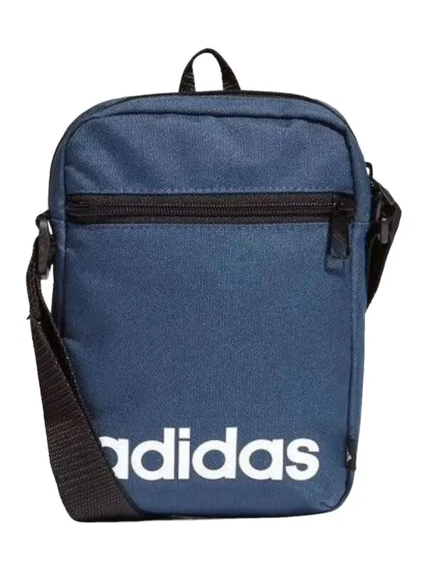Adidas Essentials Logo Shoulder Bag - Blue
