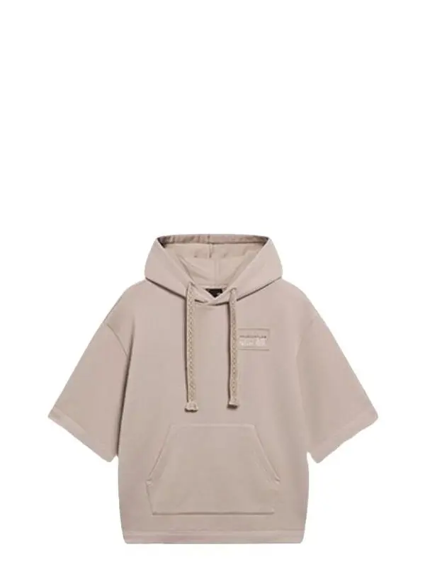 LI-NING Counterflow Map Graphic Hoodie - Light Brown/multi-color