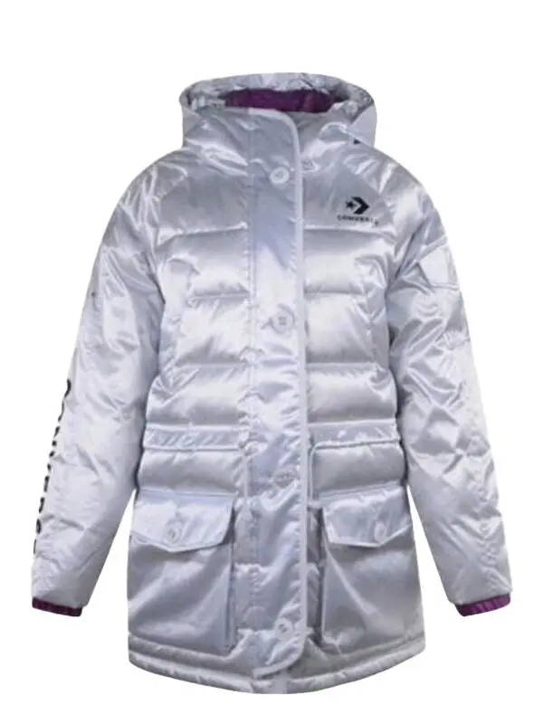 CONVERSE Iridescent Down Jacket - Silver