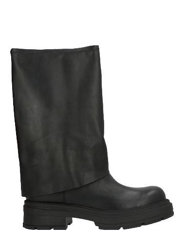 FABRIZIO CHINI Calfskin Boots - Black