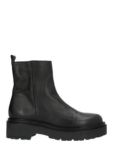 FABRIZIO CHINI Calfskin Ankle Boots - Black