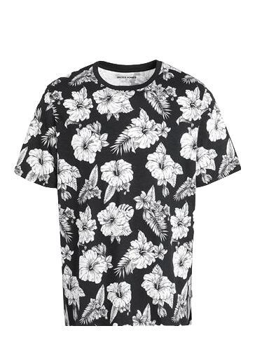 JACK & JONES T-shirt Size Cotton - Black