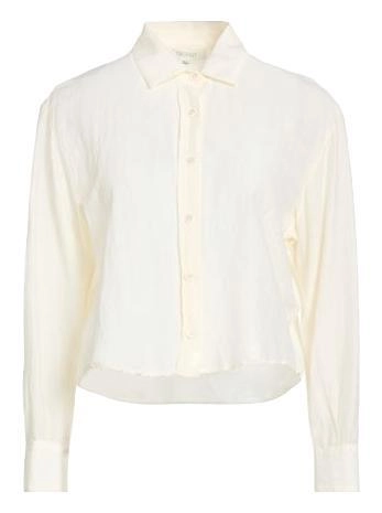 Crossley Silk & Wool Blend Shirt - Ivory
