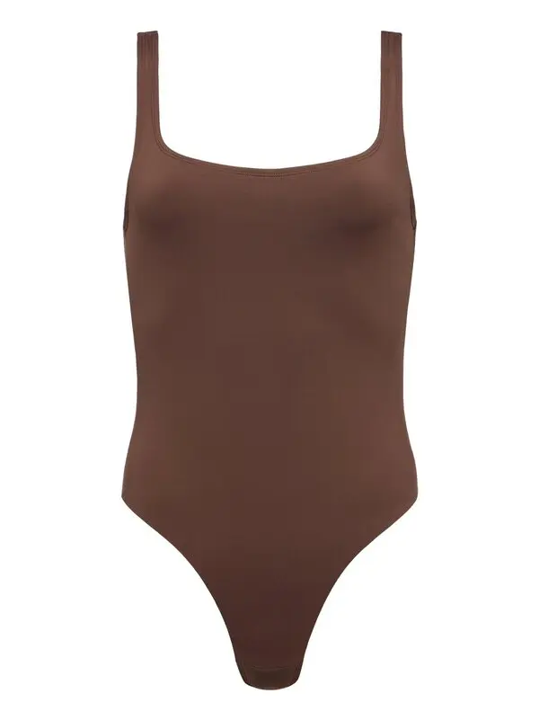 JIV ATHLETICS Sculpt Bodysuit - Brown
