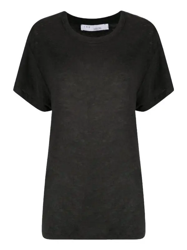 IRO PARIS Burn-out T-shirt - Black