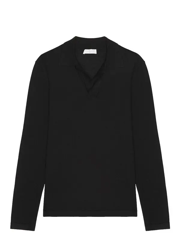 Gabriela Hearst Frome Polo - Black