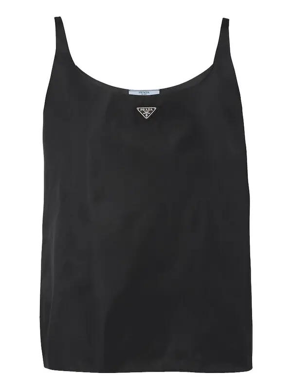 Prada Re-nylon Tank Top - Black