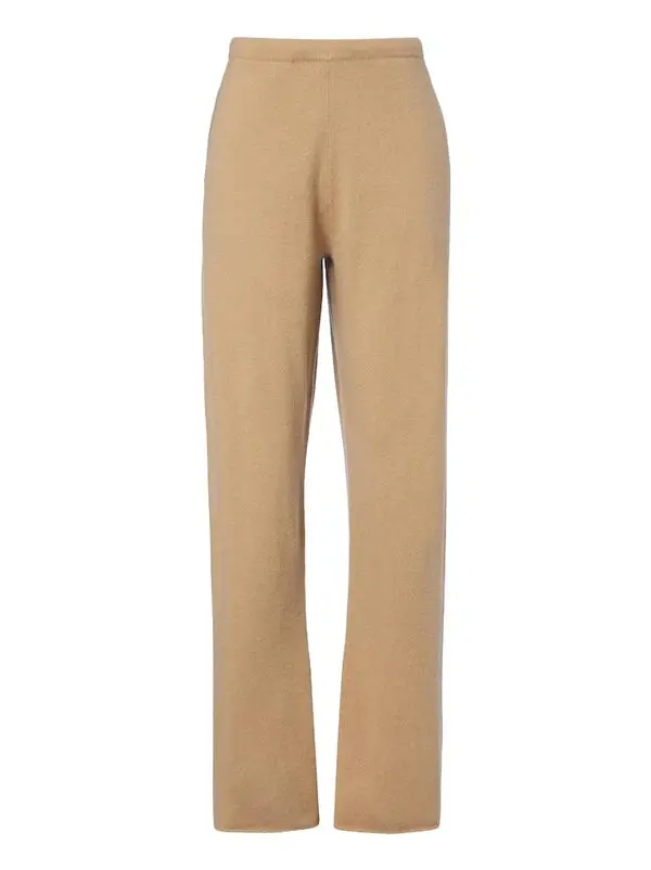 Extreme Cashmere N°320 Rush Cashmere-blend Sweatpants - Beige
