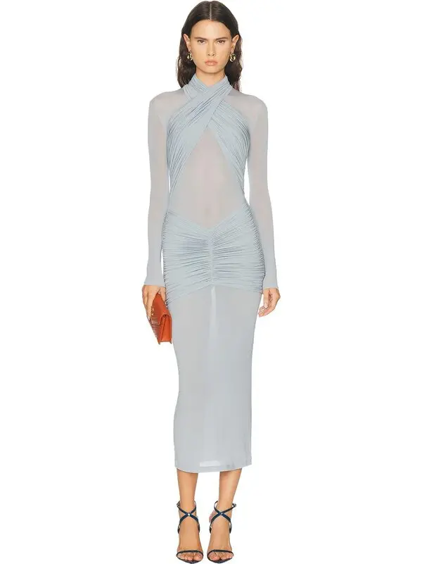 Françoise Odessa Dress - Chrome