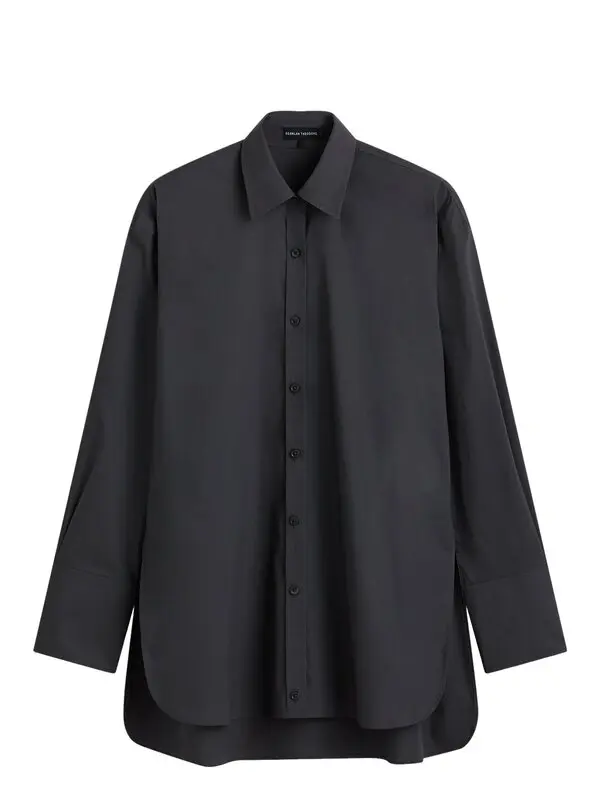 Scanlan Theodore Parachute Cotton Shirt - Anthracite