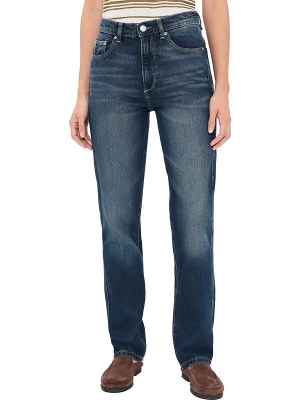 DL1961 Cate Slim Leg High Rise Jeans - December
