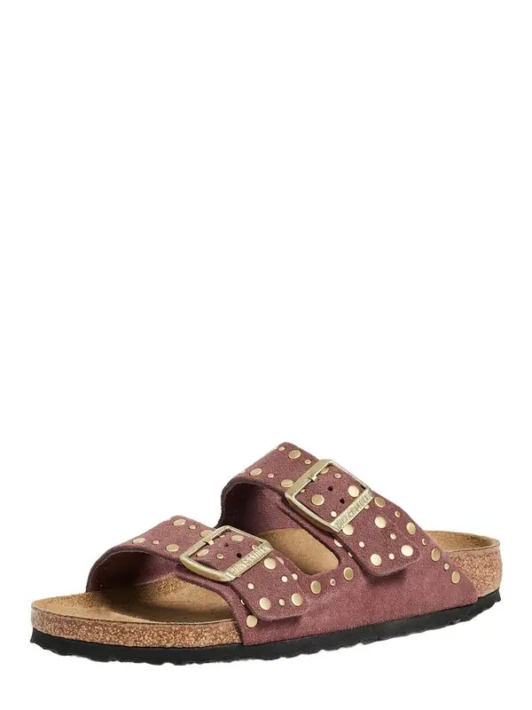 BIRKENSTOCK Arizona Rivets Sandals - Pepper