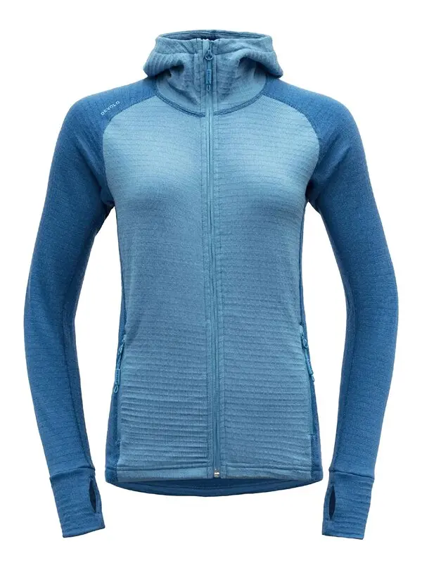 DEVOLD Egga Zip-up Hooded Technical Jacket - Blue