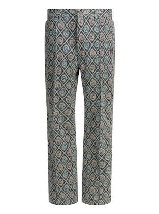 Needles Boot-cut Jacquard Pants - Blue