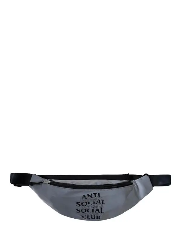 ANTI SOCIAL SOCIAL CLUB Waist Bag With Logo - Grey