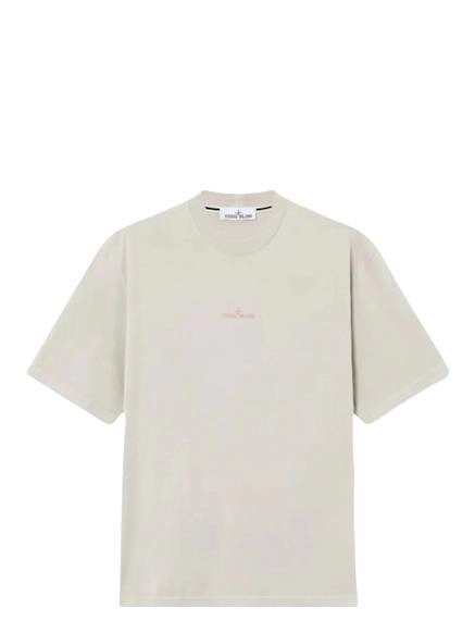 Stone Island Carlo Print T-shirt - Grey