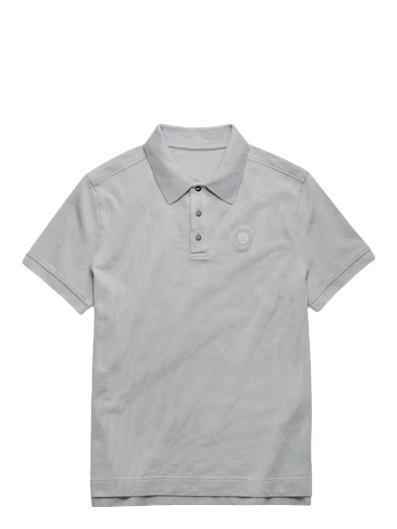 Canada Goose Beckley Tonal Disc Polo Shirt - Grey
