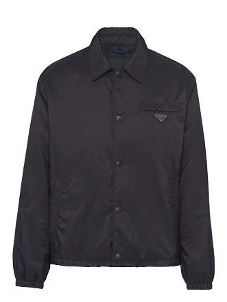 Prada Re-nylon Blouson Jacket - Black