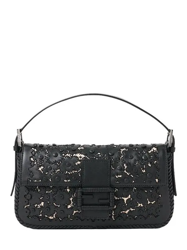 Fendi Baguette Handbag - Black