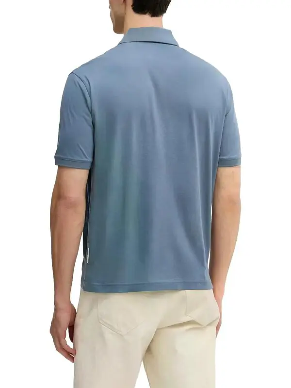 Armani Exchange Zip-fastening Polo Shirt - Blue