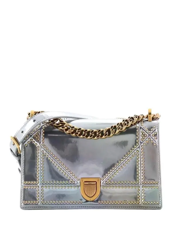 Dior Diorama Flap Bag - Silver