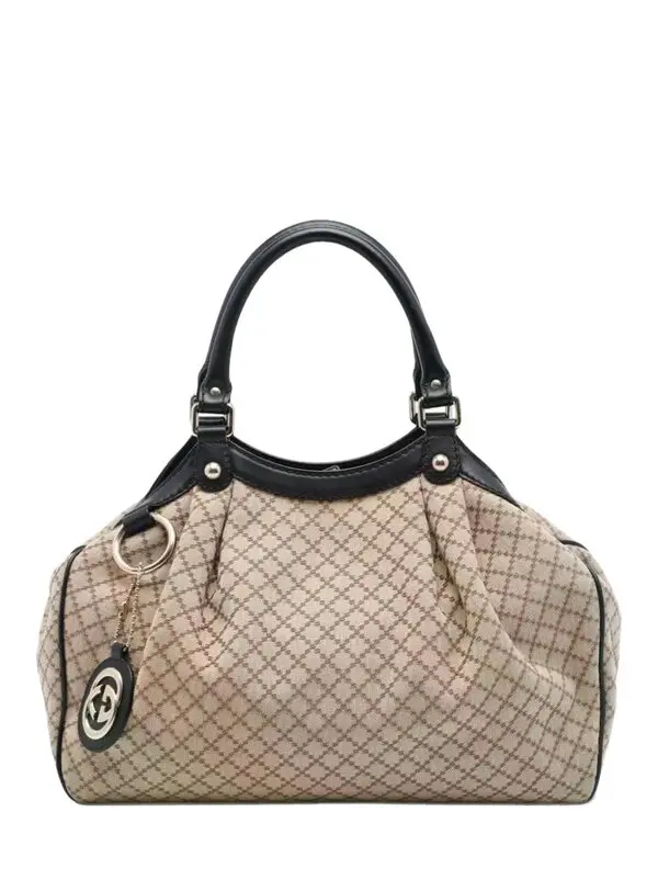 Gucci Diamante Sukey Tote Bag - Black