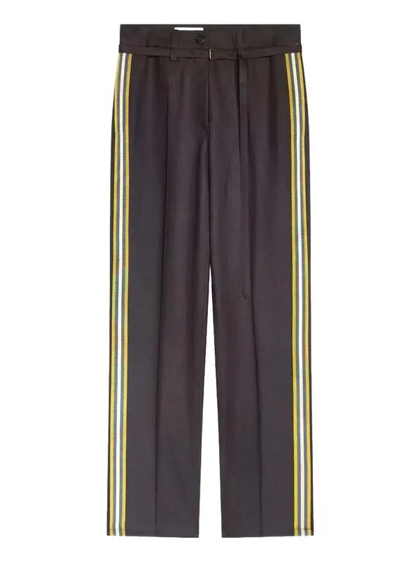 Dries Van Noten Slim-leg Wool Pants - Black