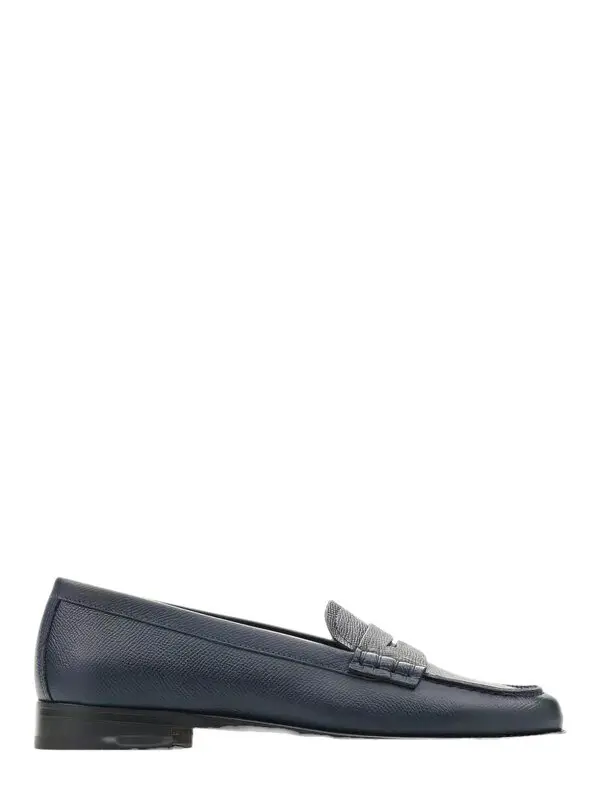 Lottusse 1877 Liberty Leather Loafers - Blue