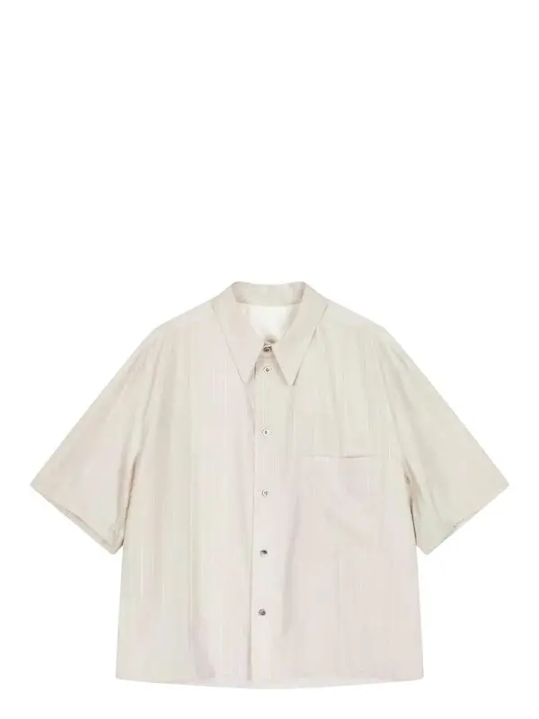 CROQUIS Oversized Button-up Shirt - Neutrals