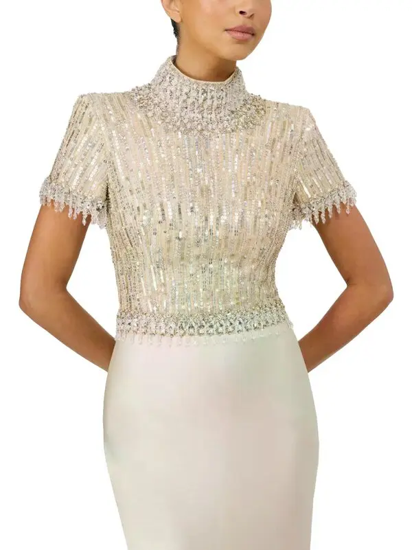 Jenny Packham Trinity Maxi Dress - Neutrals