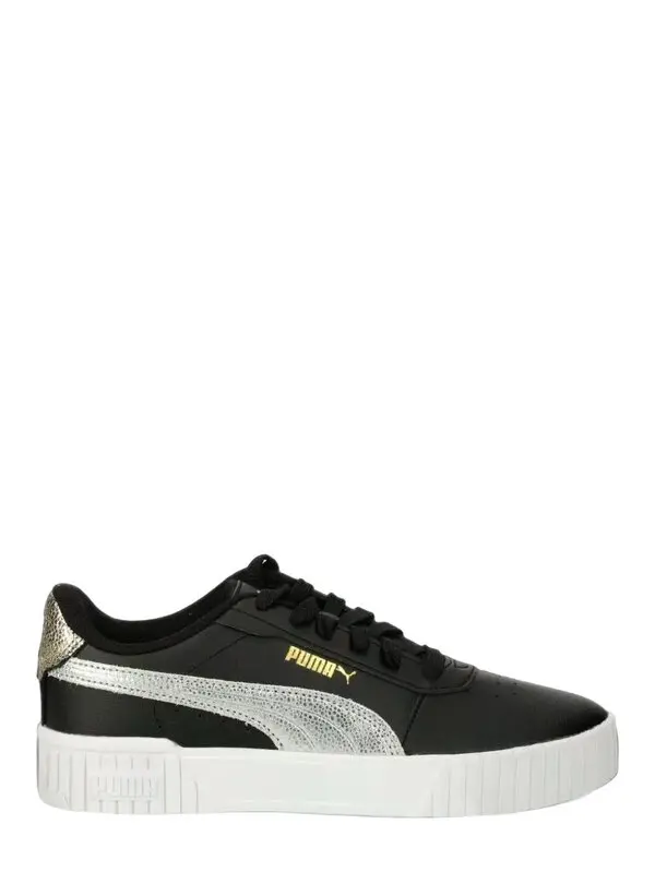 PUMA Carina 2.0 Logo-print Panelled Sneakers - Black