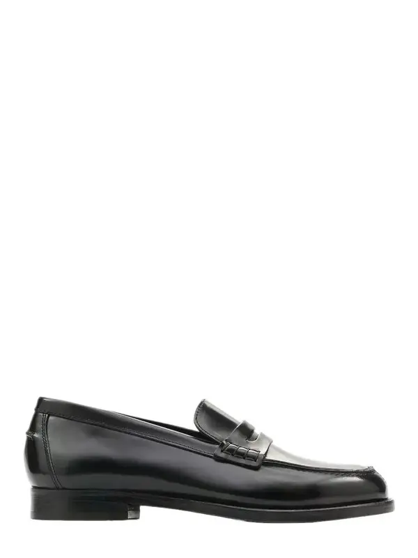 Lottusse 1877 Chris Leather Loafers - Black