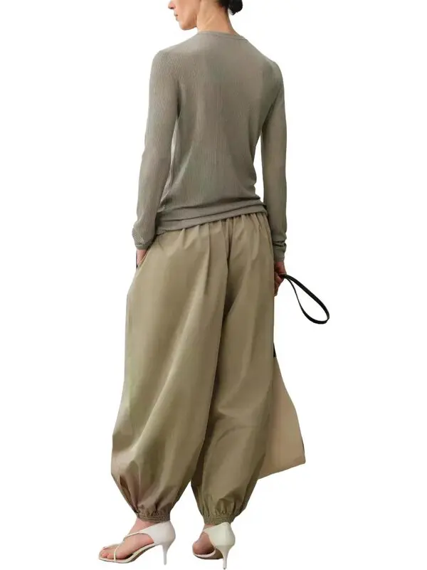 LESS Elasticated Waist Trousers - Neutrals