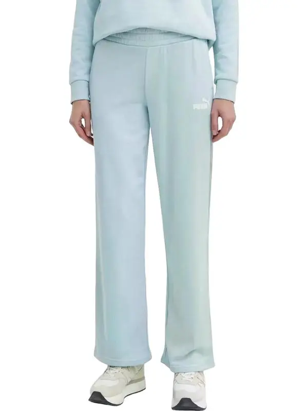 PUMA Logo Print Track Pants - Blue