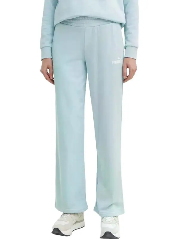 PUMA Logo Print Track Pants - Blue
