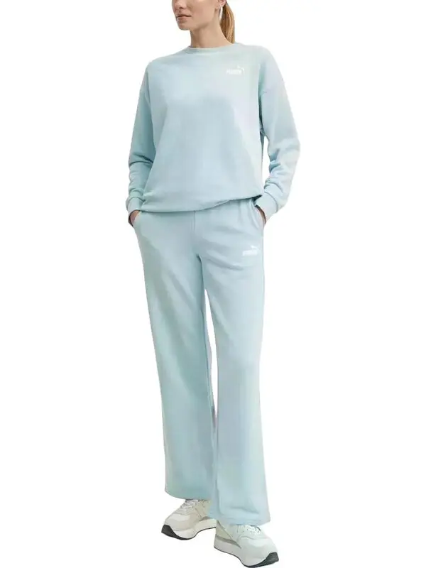 PUMA Logo Print Track Pants - Blue