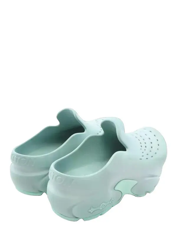 LOUIS VUITTON 2020s Shark Mules - Blue