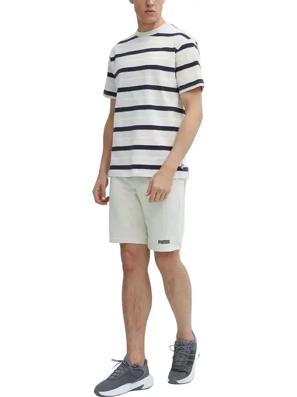 PUMA Mmq Striped T-shirt - Neutrals