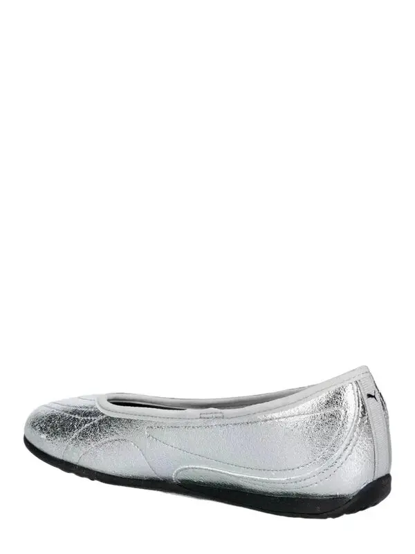 PUMA Metallic Ballet Flats - Silver