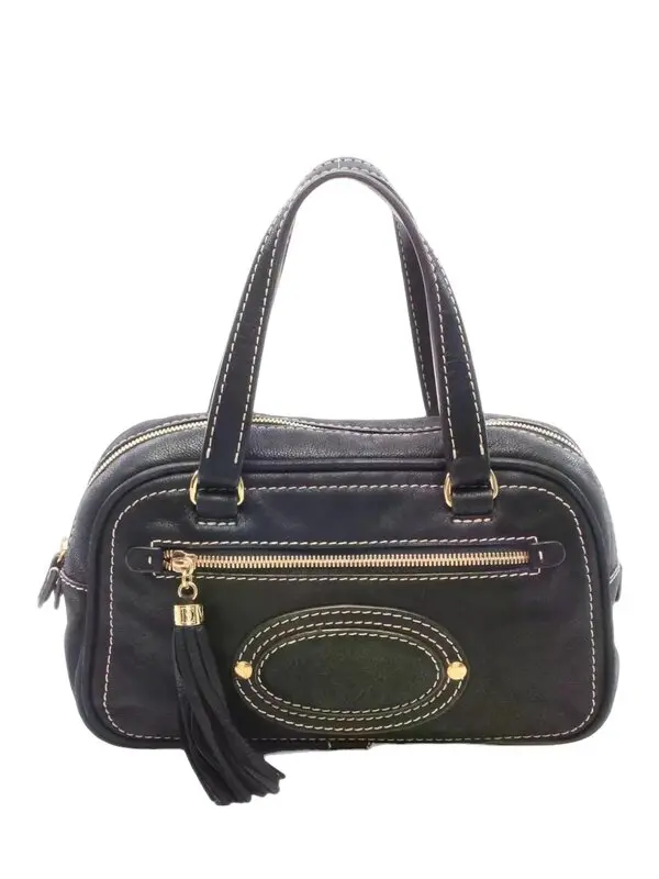 Loewe 2000s Anagram Tote Bag - Black