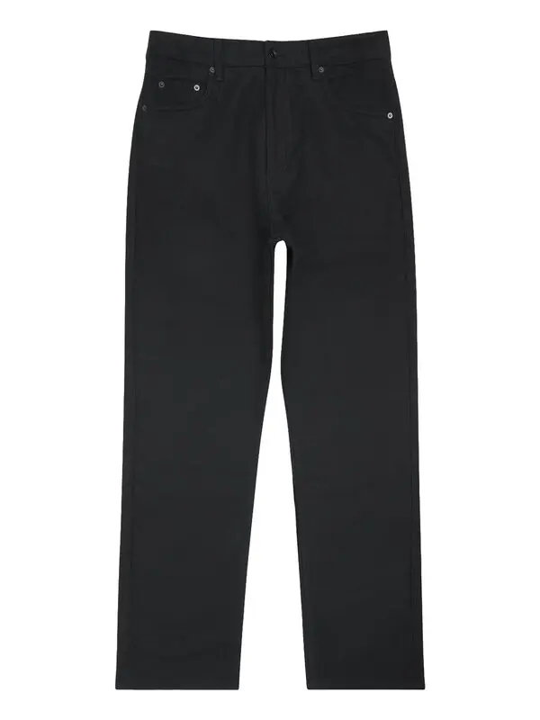 Studio Nicholson Riso Moleskin Trousers - Black