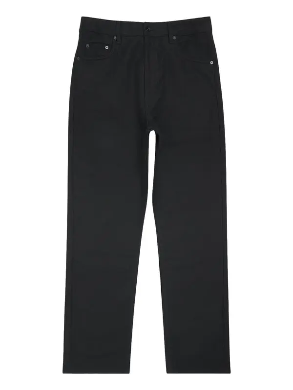 Studio Nicholson Riso Moleskin Trousers - Black
