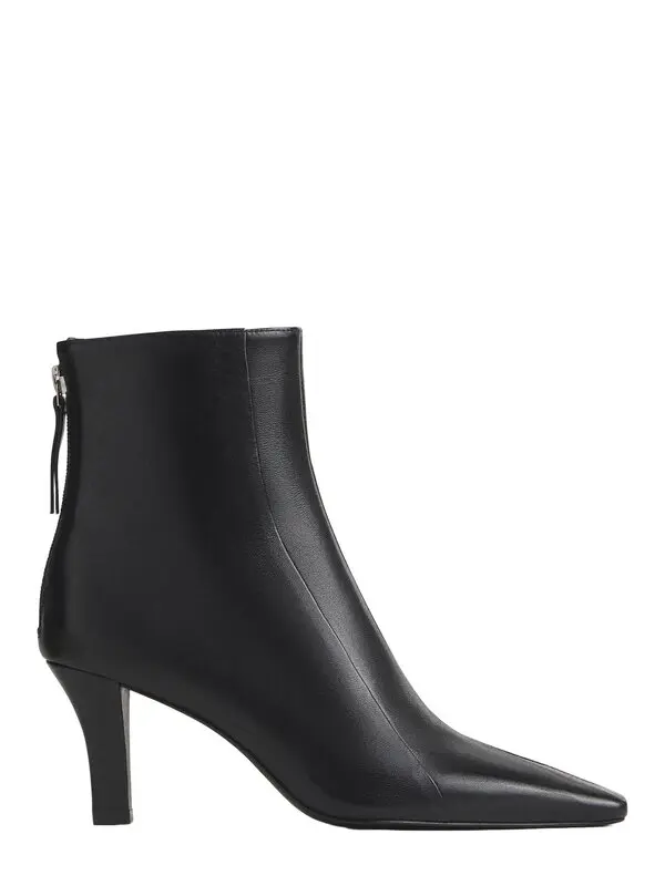 REFORMATION Jeanne Ankle Boot - Black