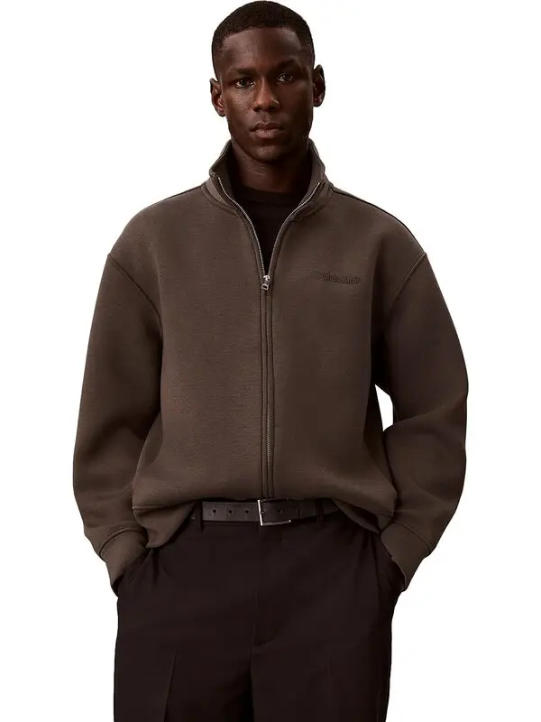 Calvin Klein Cooling Spacer Zip Jacket - Beluga